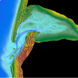 MNT topo-bathymétrique côtier du bassin d’Arcachon et ses abords
